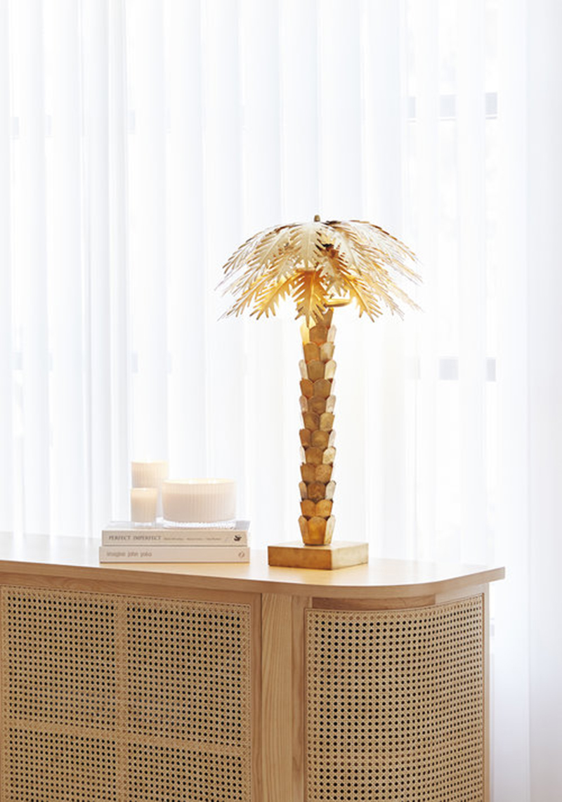 Decor Idea: Gilded Palm Trees | Erika Carlock | Bohemian Lifestyle Blog
