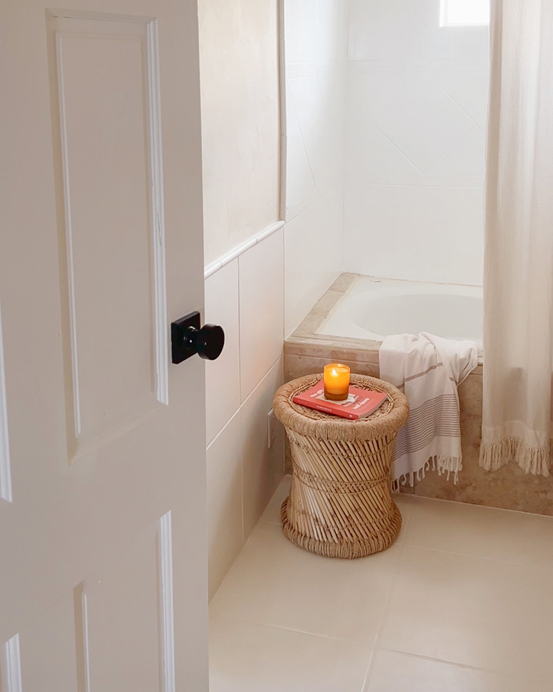 One Room Challenge: Week Six | DIY: How to Paint Ceramic Floor Tile ...